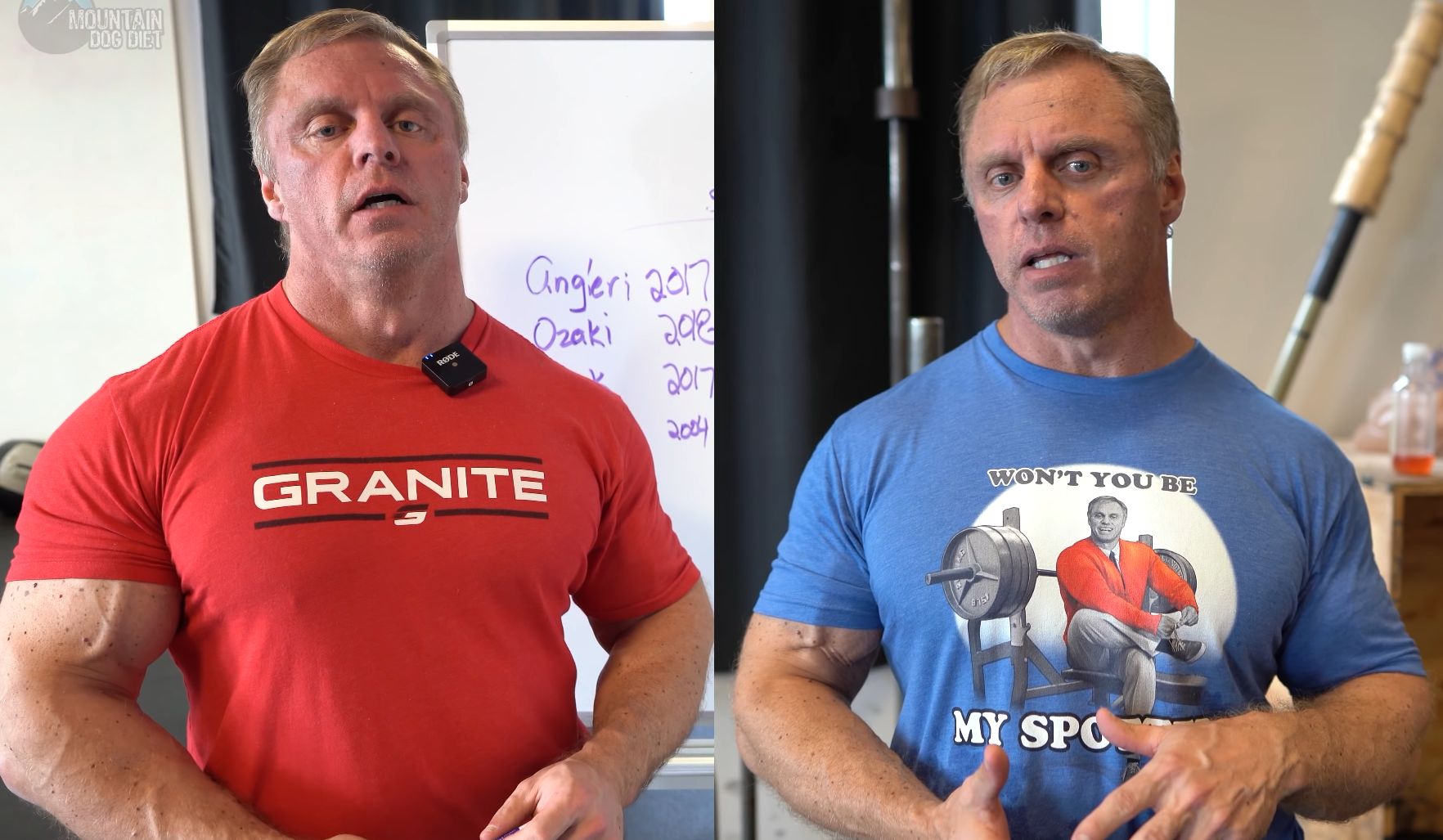 John Medows before and after the heart attack | Scrolller