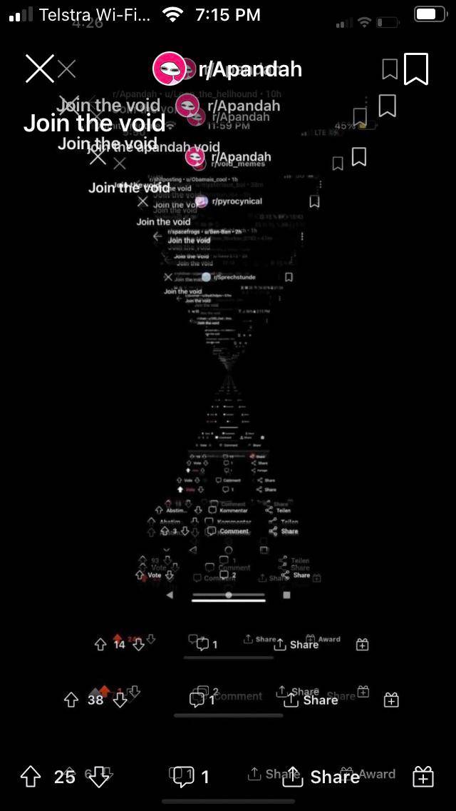 Join the void. | Scrolller