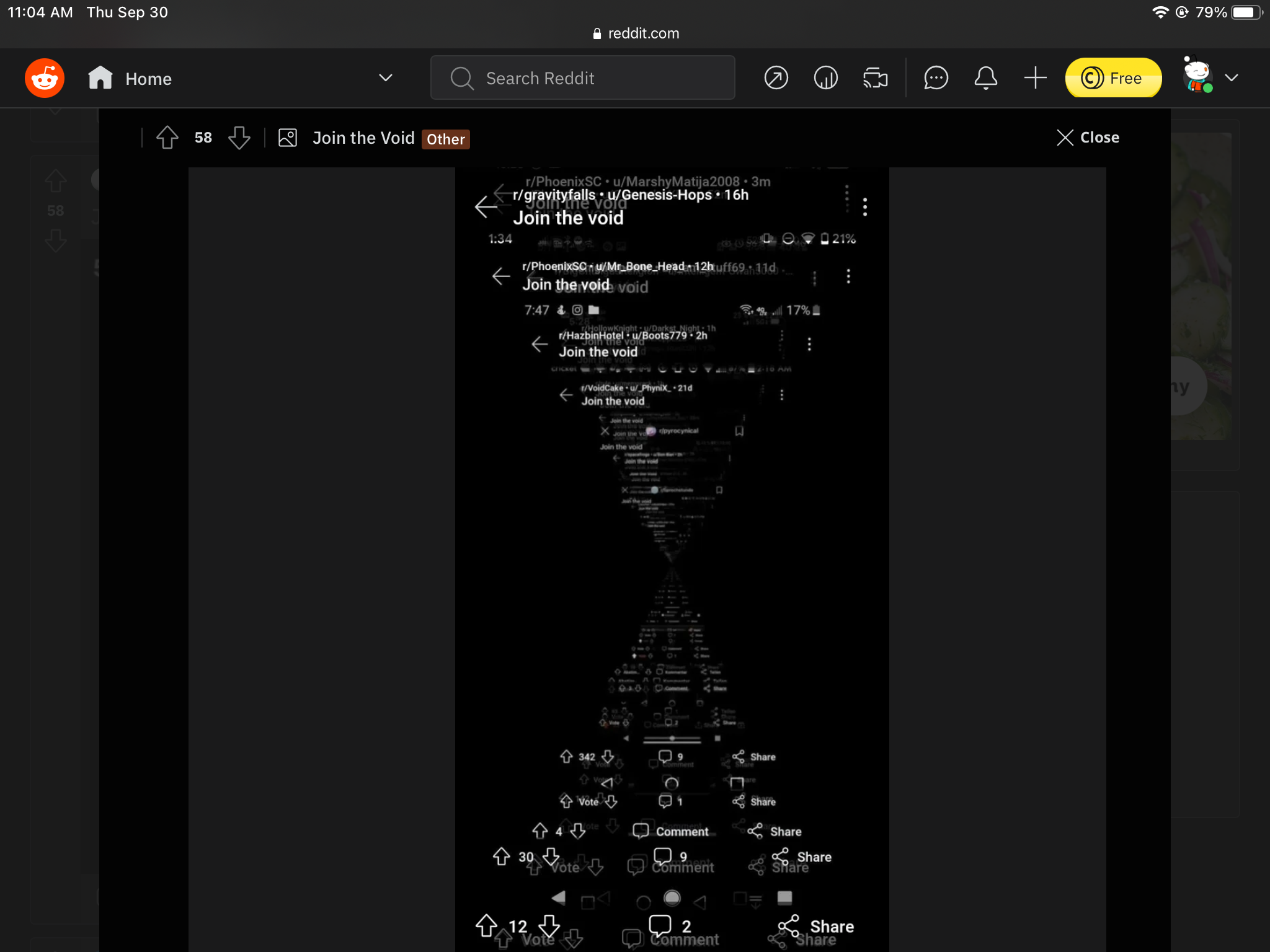 Join the void | Scrolller