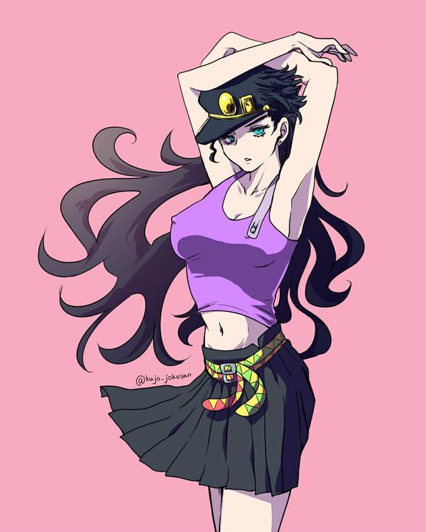 Jotaro striking a pose | Scrolller