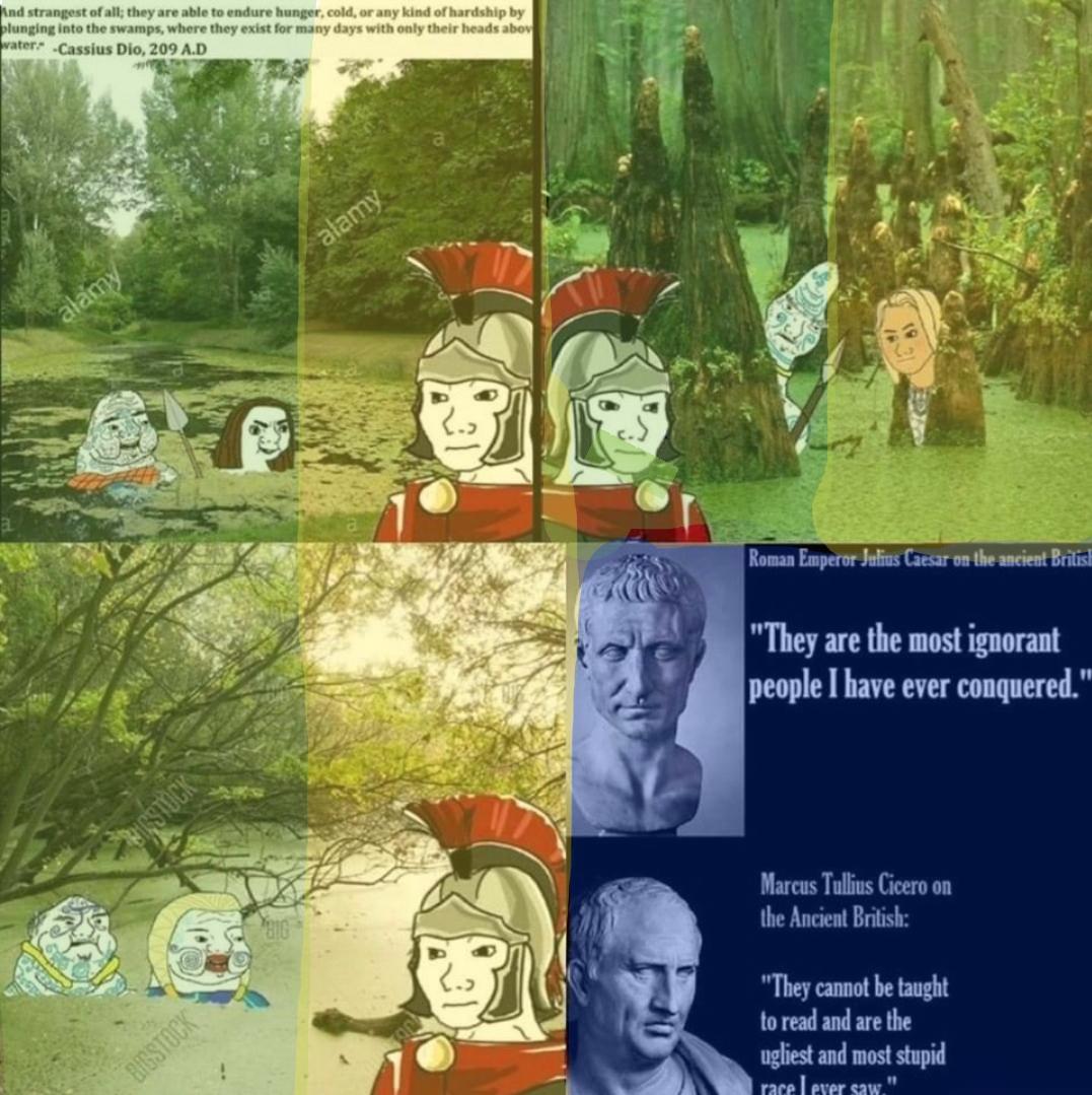 Julius Caesar meets British monke | Scrolller