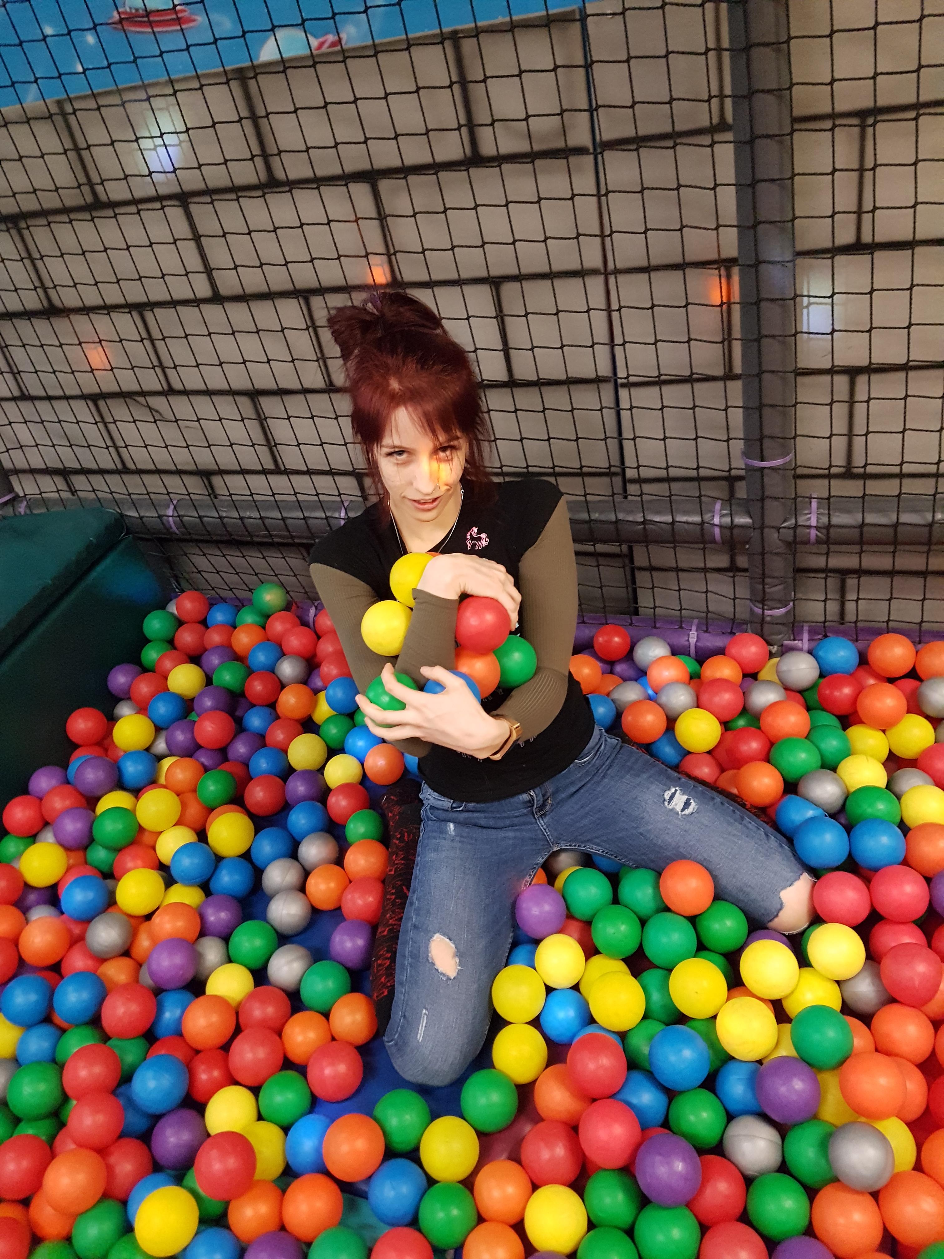 just a babygirl in a ball pit 💖 | Scrolller