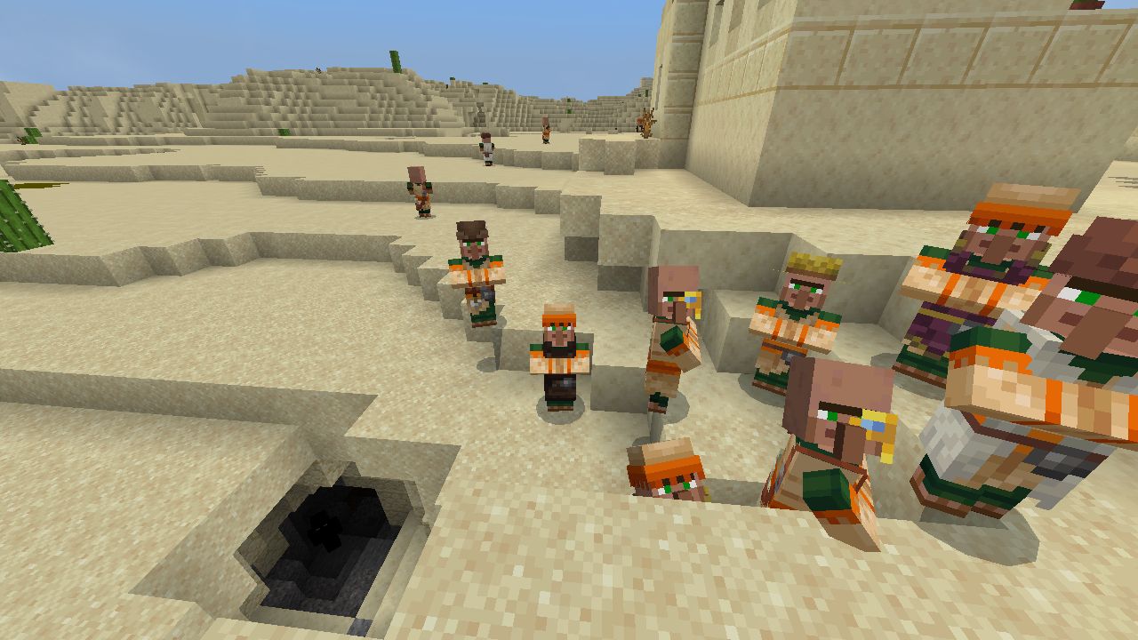 Just a peaceful minecraft village | Scrolller