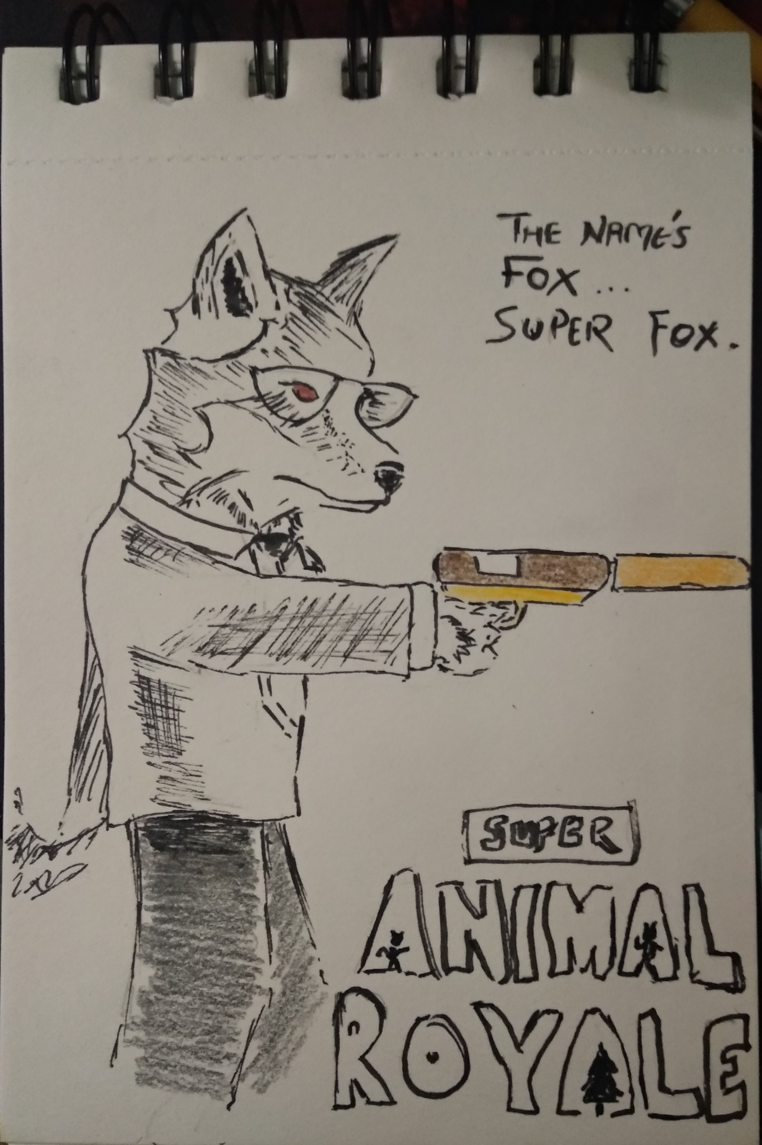 Just a quick sketch I made. | Scrolller