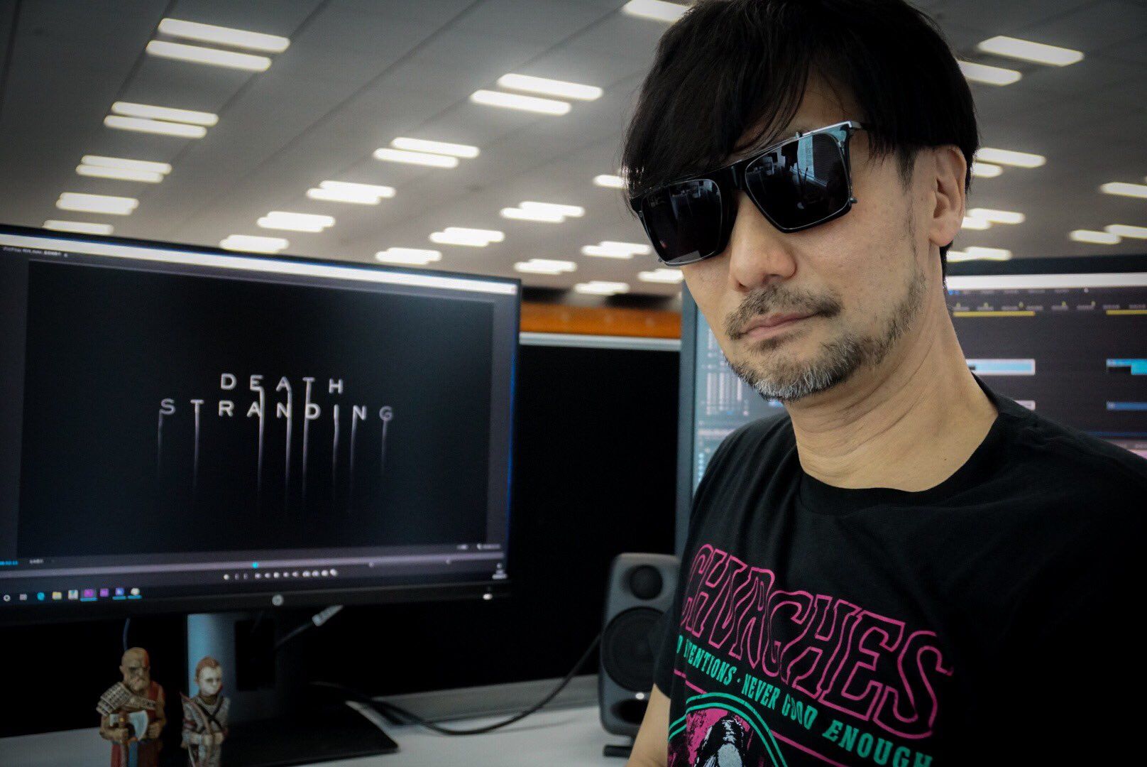 Just another picture of Kojima casually showing his love of Chvrches | Scrolller