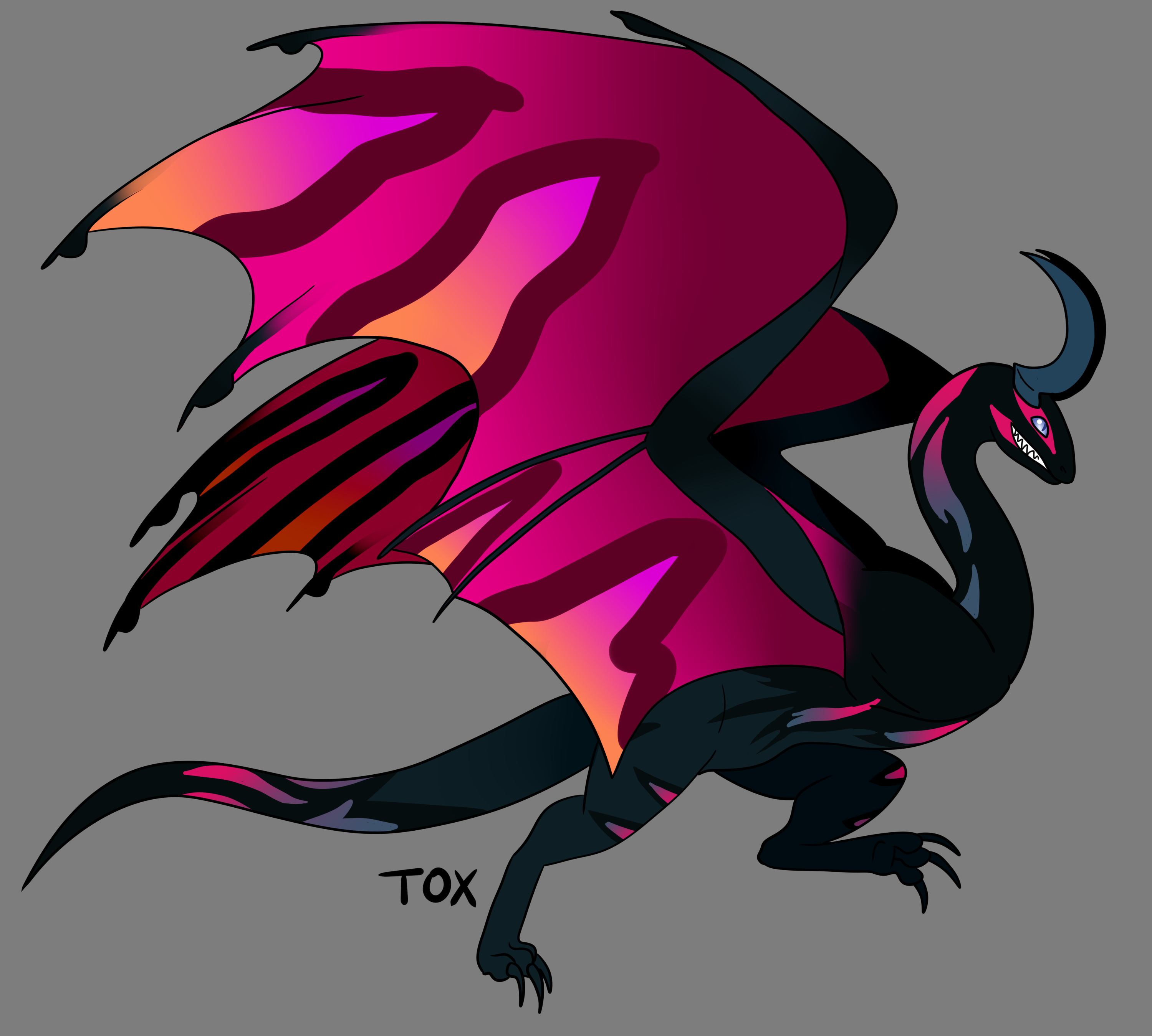 Just finished a commission for a spineless Banescale! | Scrolller