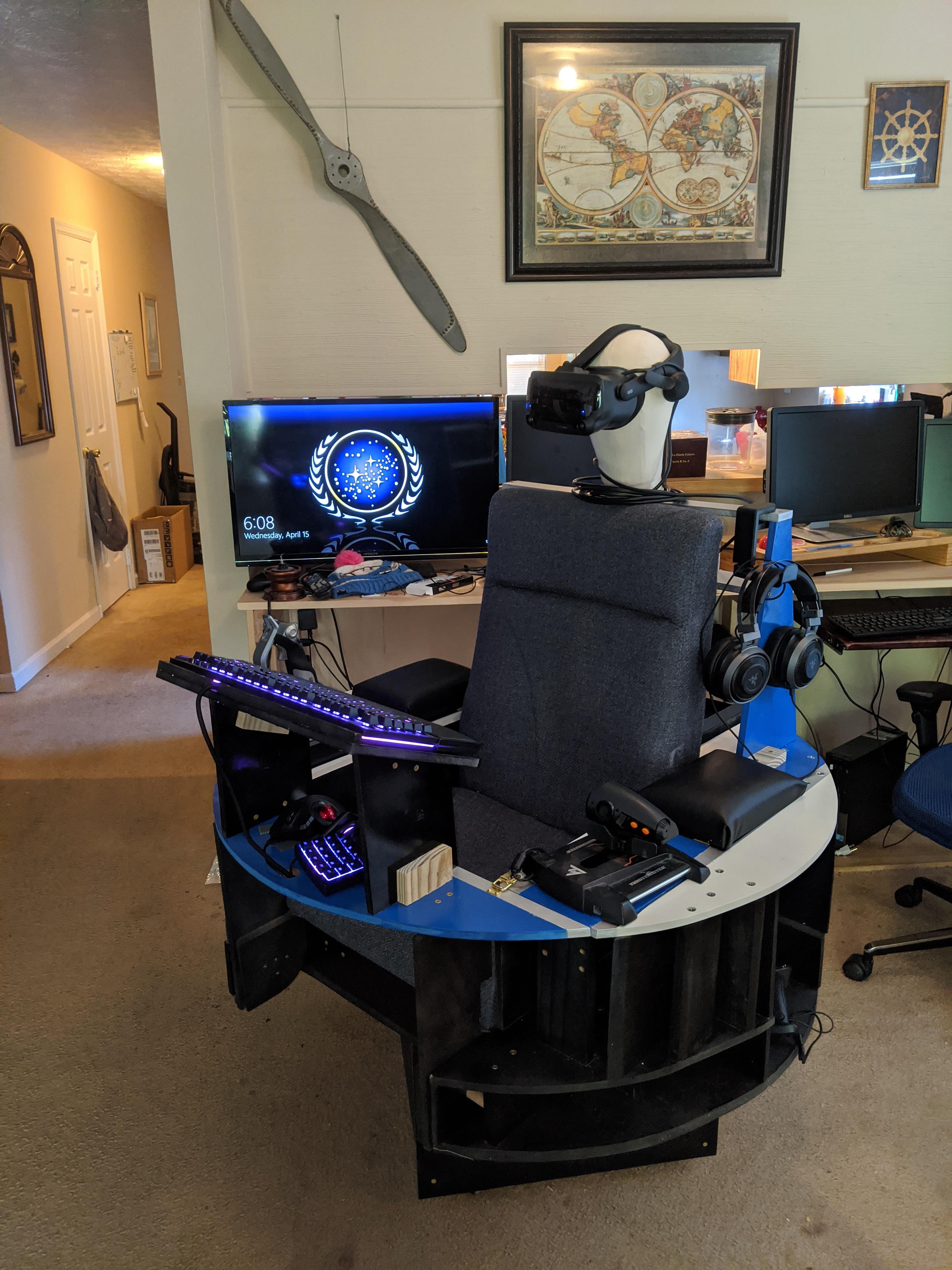 Just "finished" my first-and -a-half simpit | Scrolller