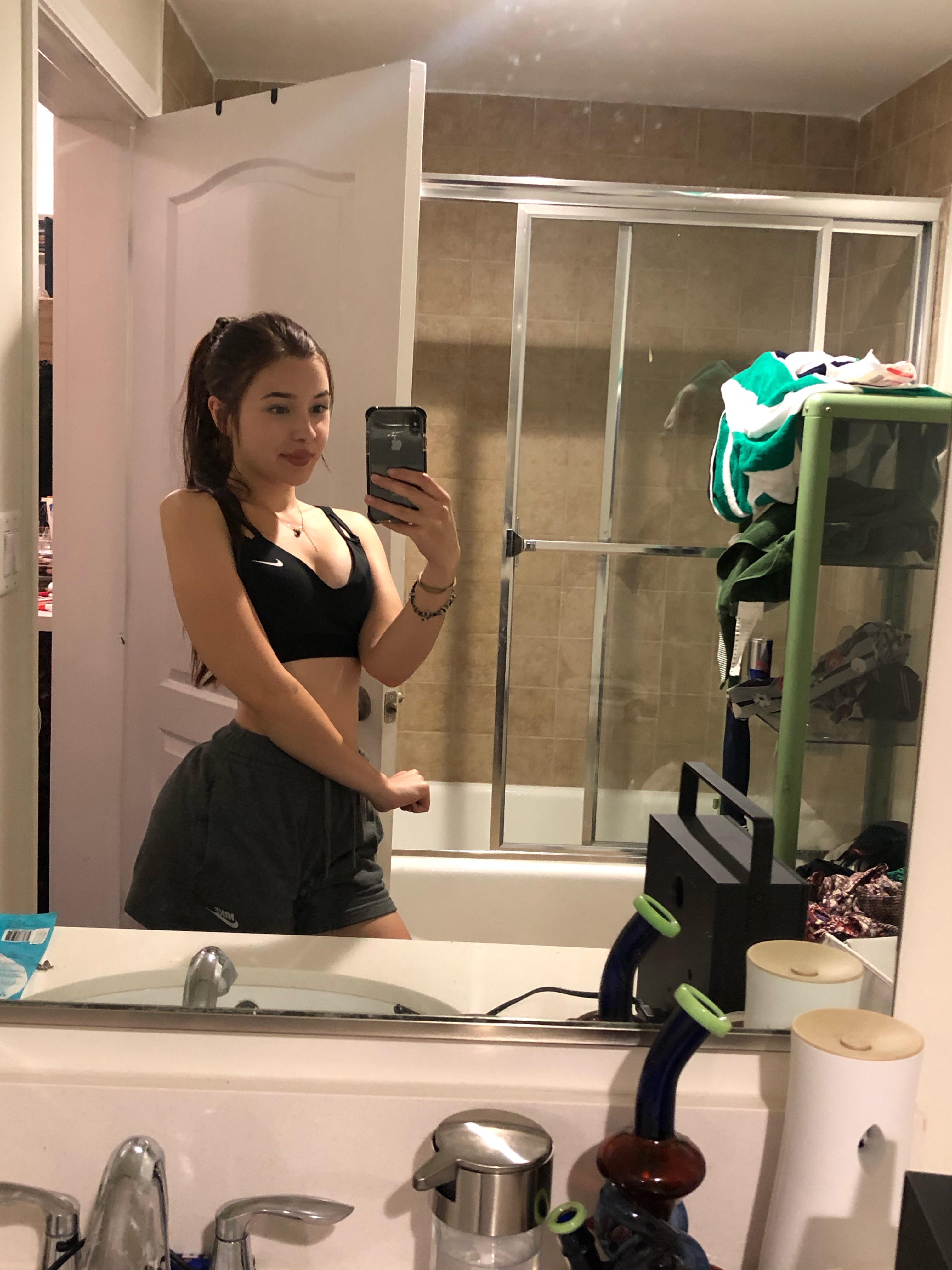 Just finished my workout. 😊 | Scrolller