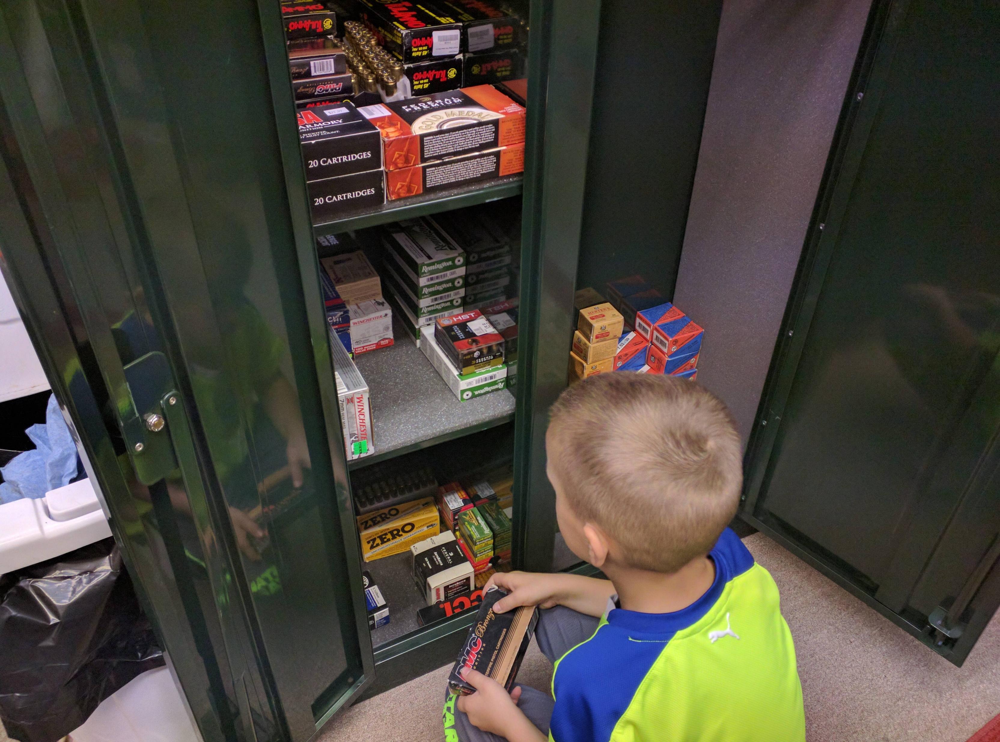 Just finished programming my automated ammo sorting unit. | Scrolller