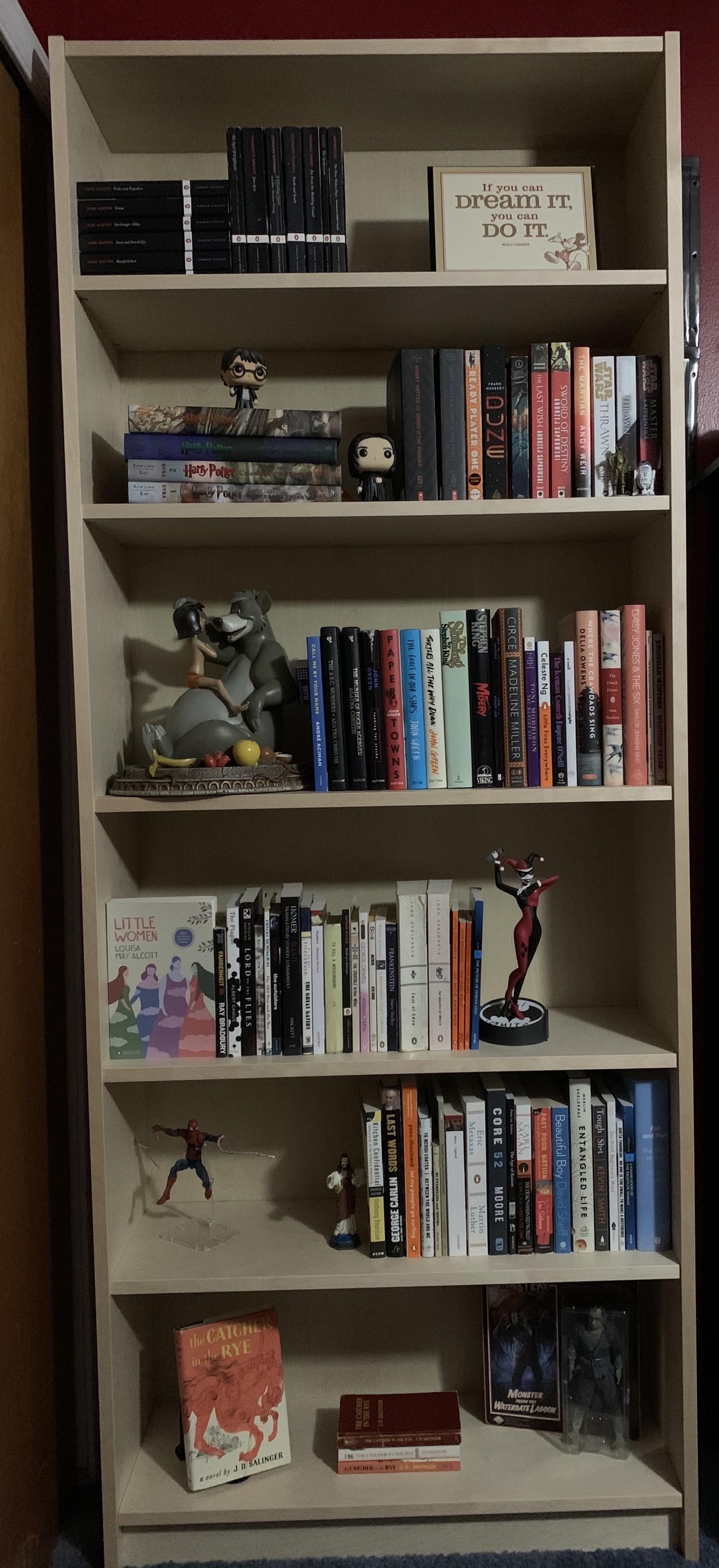 Just finished setting up my bookshelf and I love it! | Scrolller