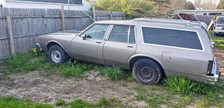 Just picked up my 84 Caprice Classic Wagon. Can’t wait to get her fixed up. | Scrolller