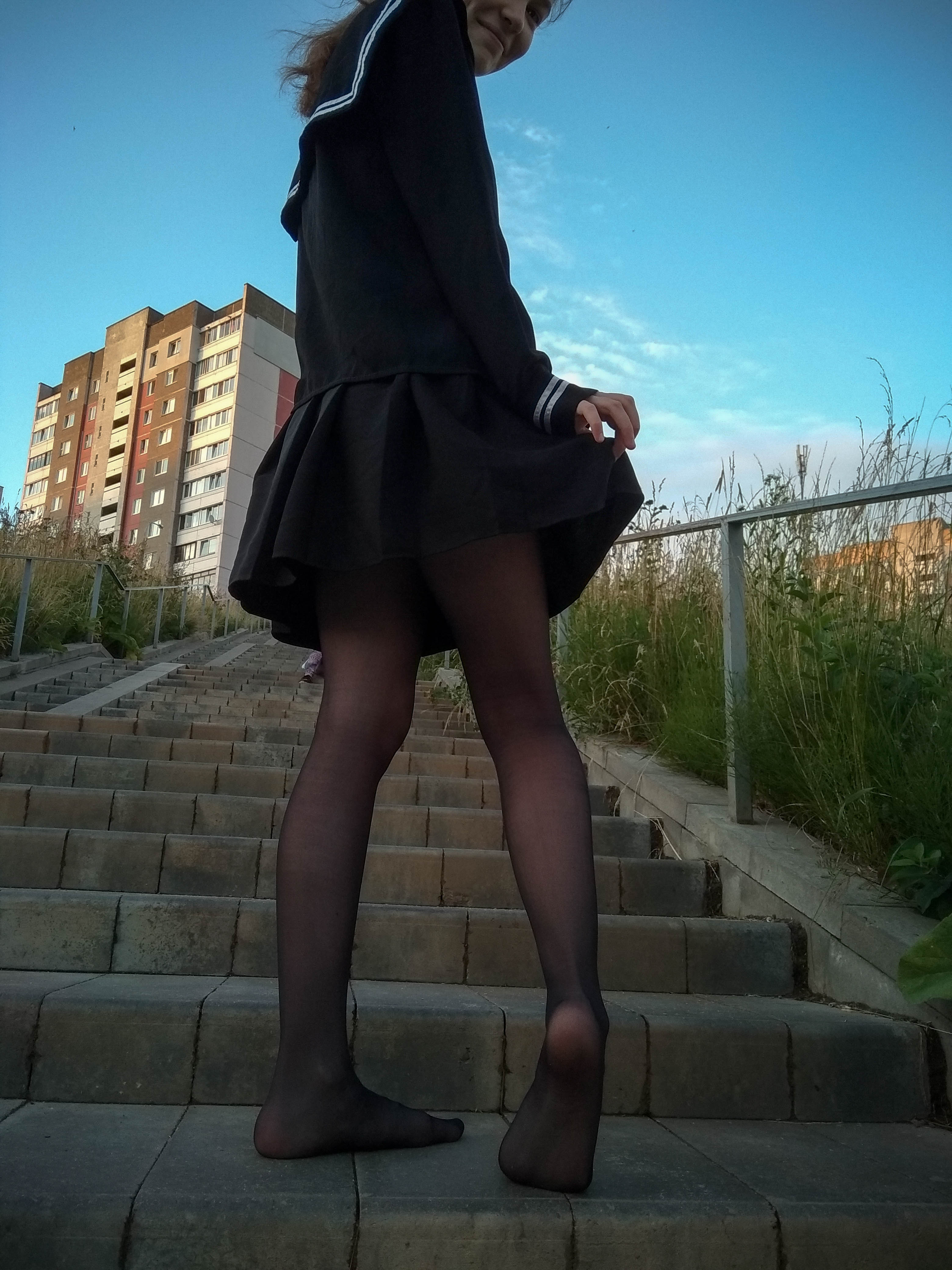 Just posing in seifuku ~ by Murrning Glow | Scrolller