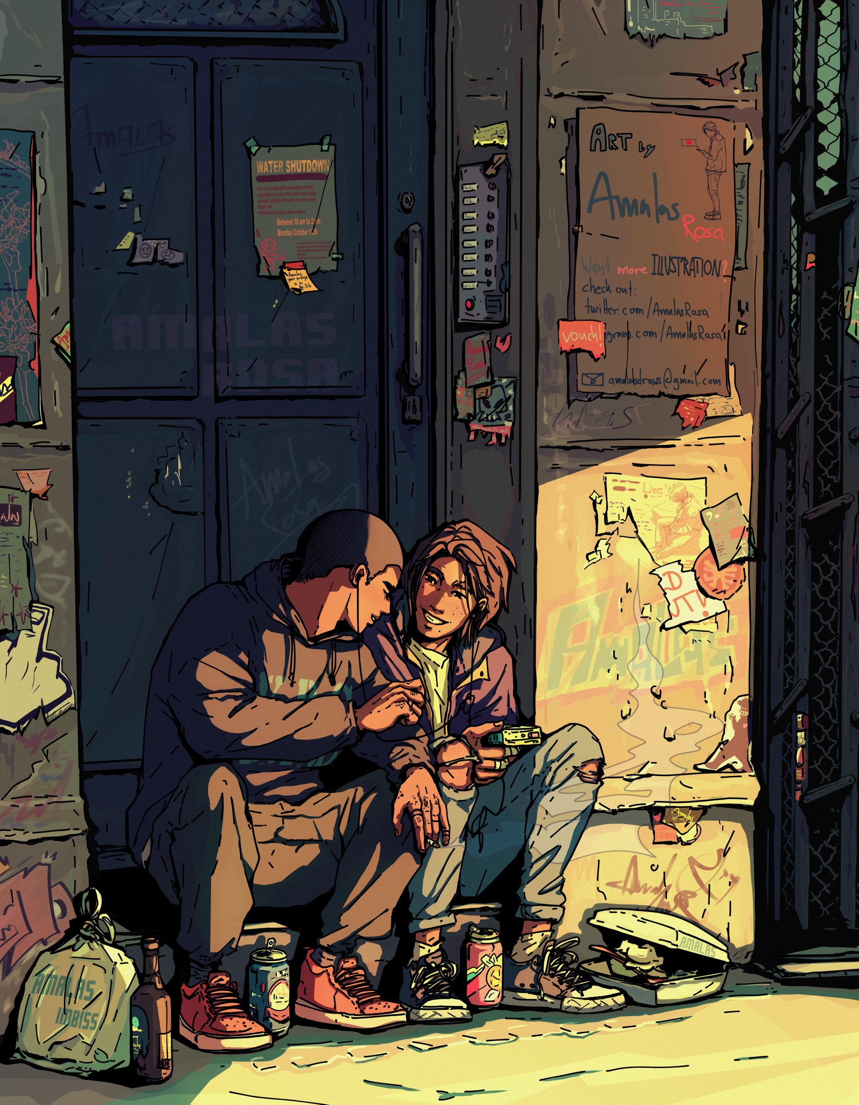 Just sit with me tonight by Amalas Rosa | Scrolller