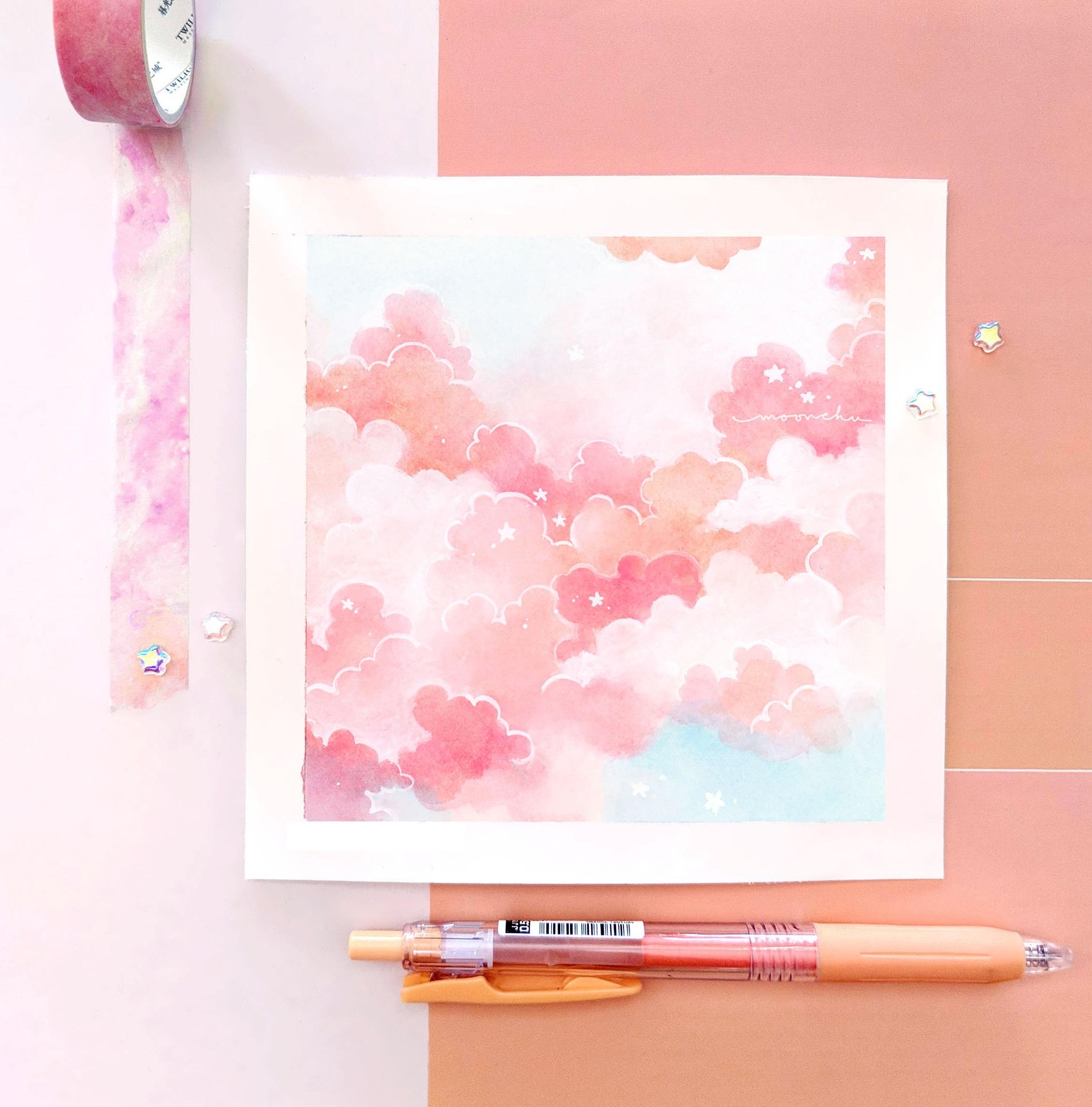 just some pink clouds | Scrolller