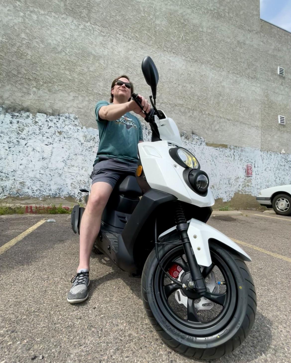 Just upgraded from Buddy 50cc Stage 3 to a Hooligan 170i and loving it’ | Scrolller