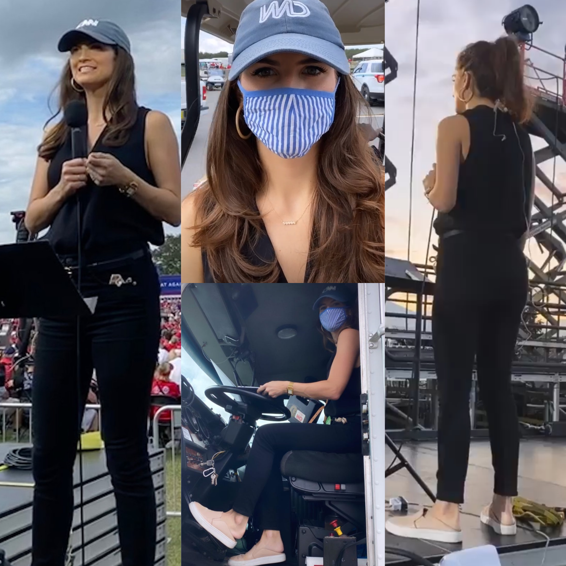 Kaitlan Collins on the campaign trail | Scrolller