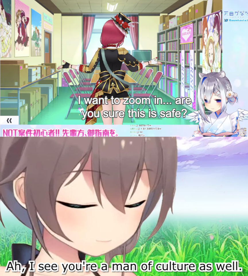 Kanata's absolutely losing her mind over these characters lmao | Scrolller