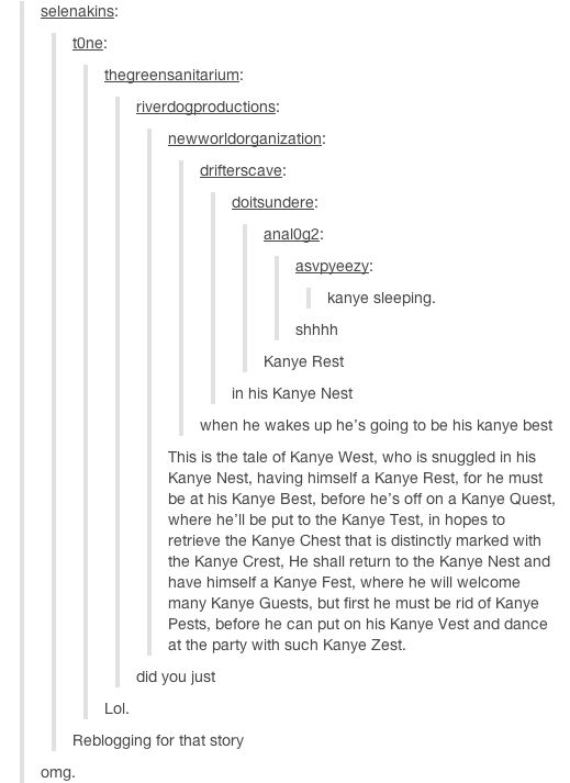 Kanye Rest | Scrolller