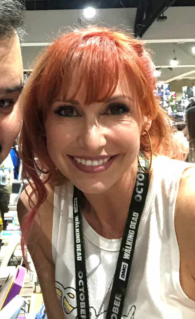 Kari Byron at Comic-Con 2018 | Scrolller