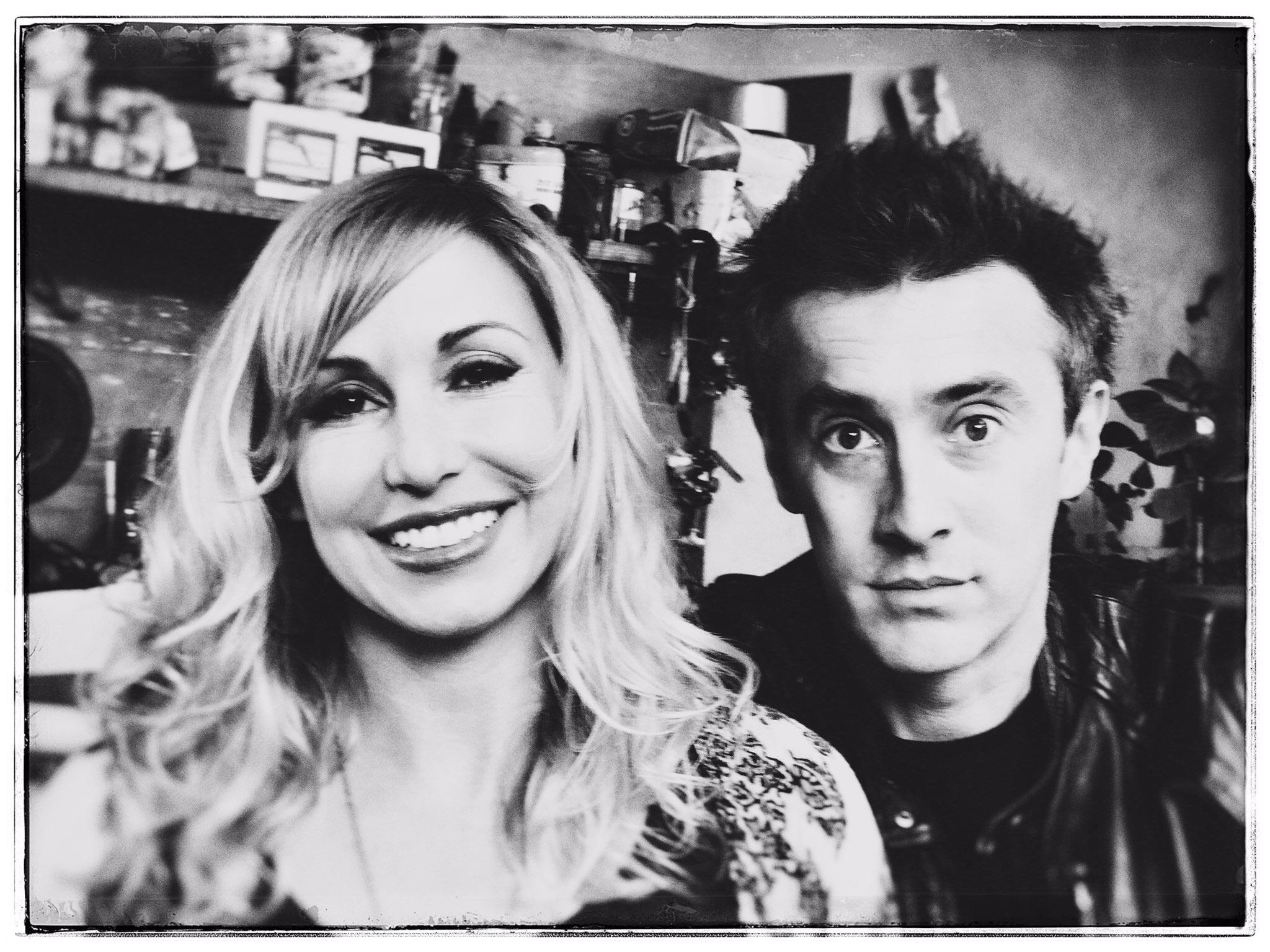 Kari with Dallas Campbell | Scrolller