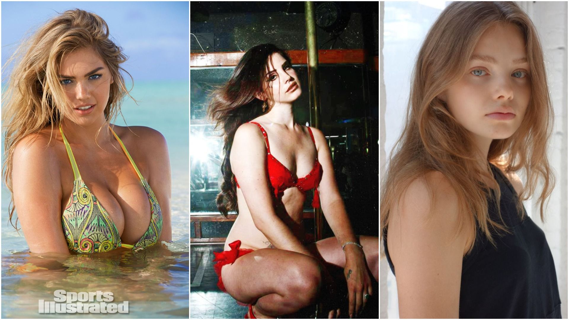 Kate Upton, Lana Del Rey, and Kristine Froseth: Stranded on a deserted island with one ...