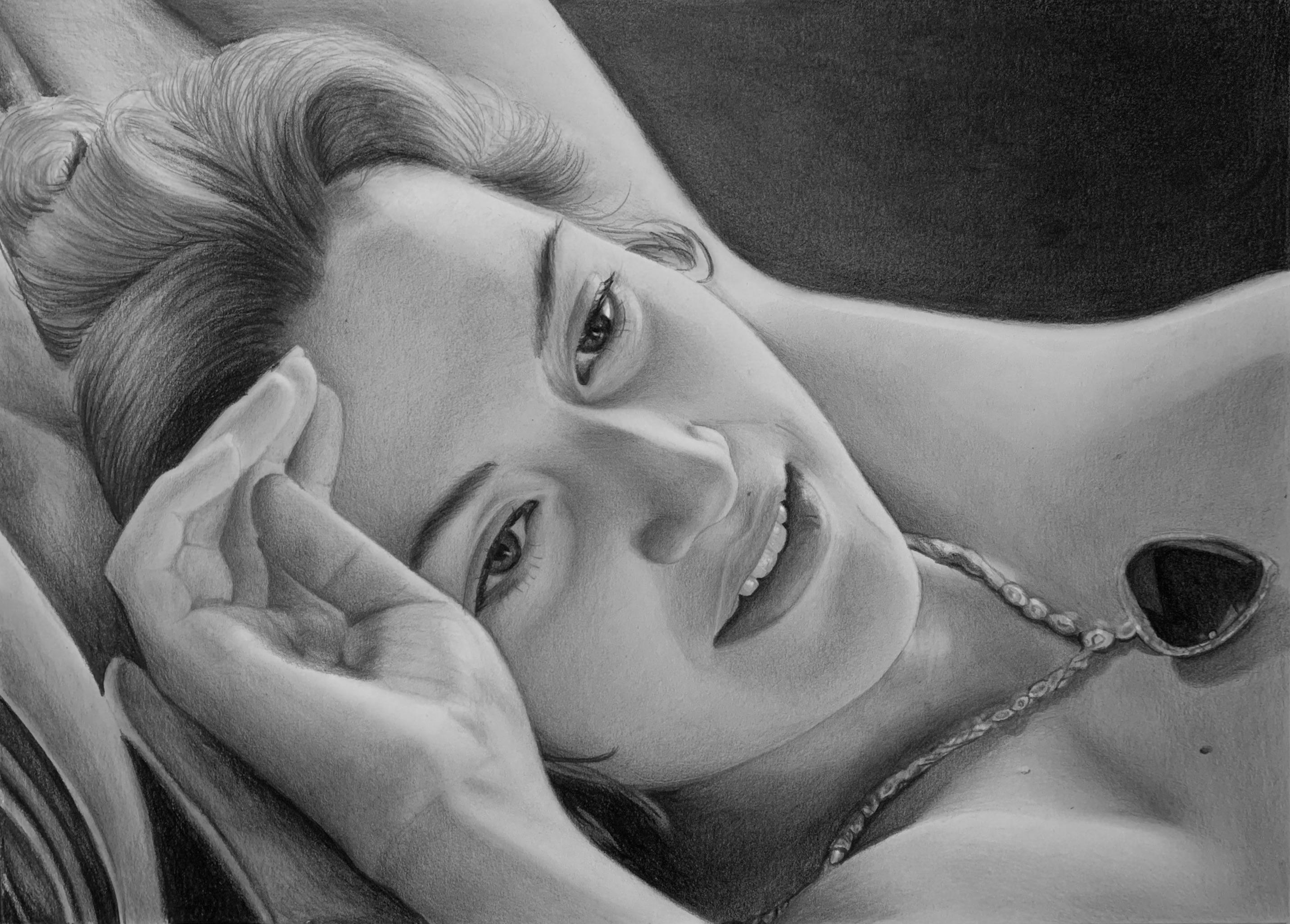 Kate Winslet, Me, Pencil Drawing, 2021 | Scrolller