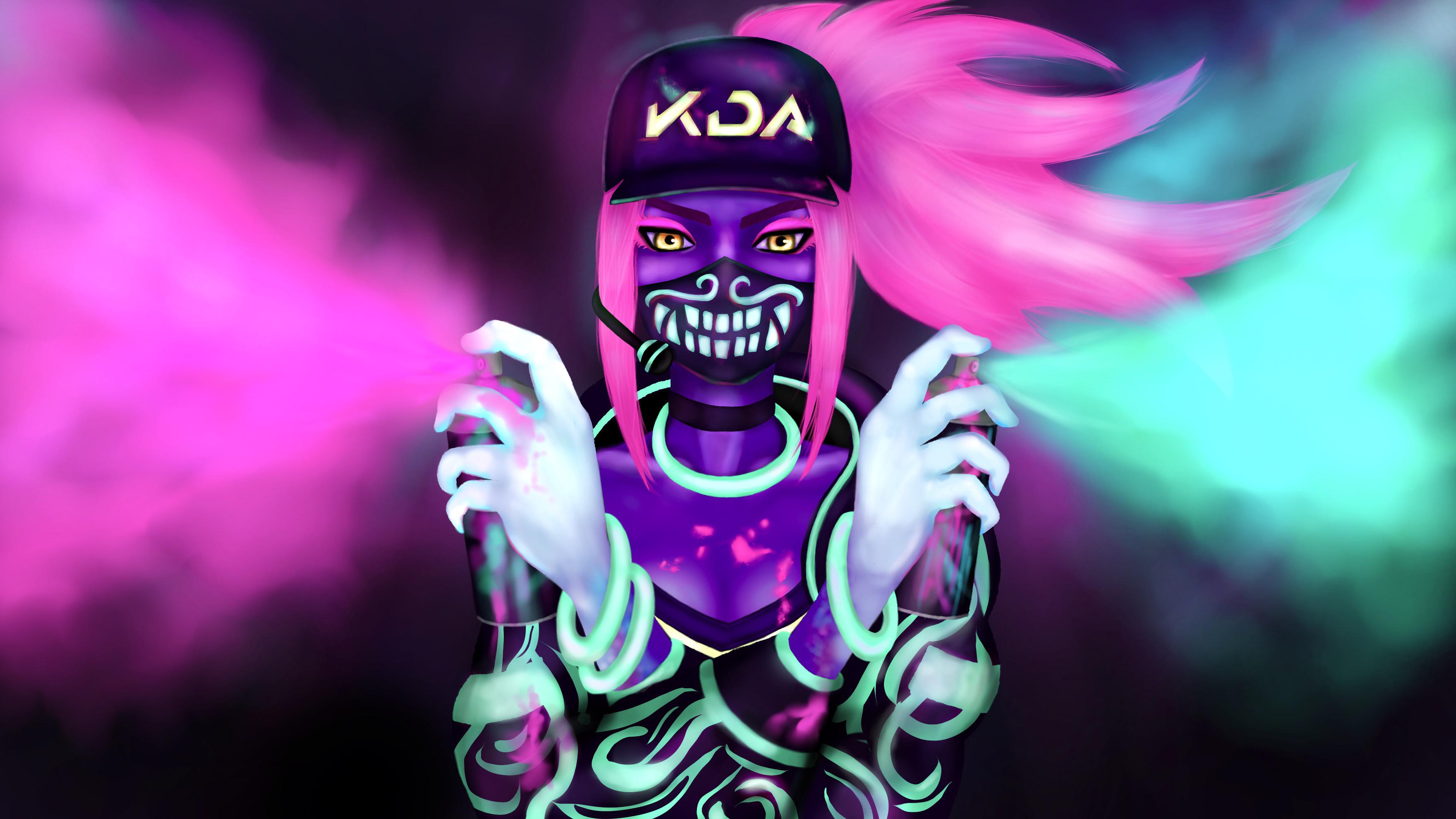 KDA Akali Fanart by me 💕 | Scrolller