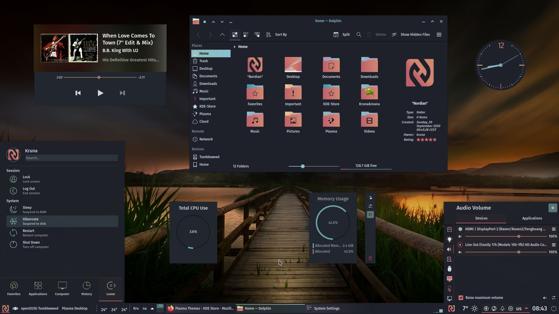 [KDE Plasma] Dark Plasma Theme " Nordian-Solid-Plasma" | Scrolller
