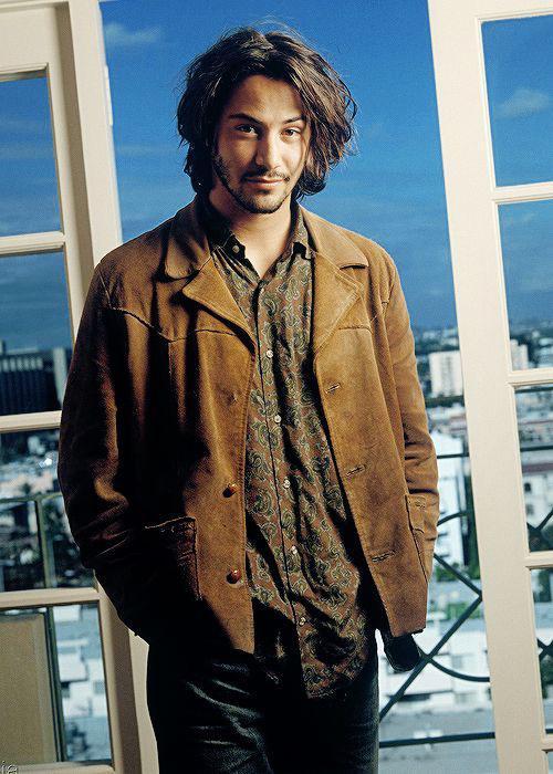 Keanu photographed by Michael Grecco in 1991. | Scrolller