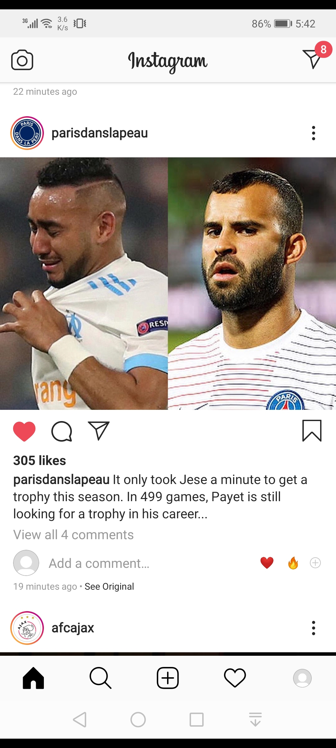 keep celebrating Marseille fans | Scrolller