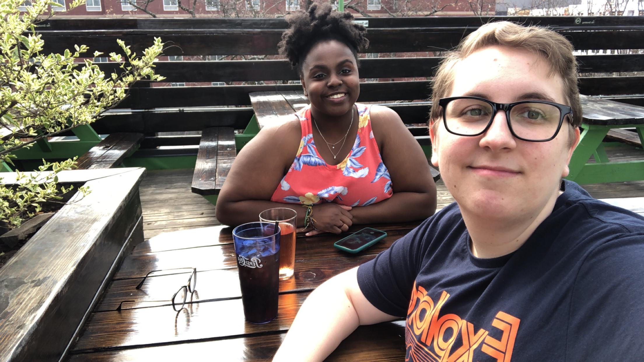 Keeping up birthday traditions with day drinking,cheers to more years with the man of my dreams ...