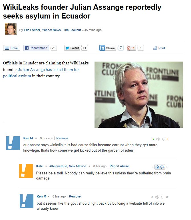 Ken M on Winkylinks | Scrolller