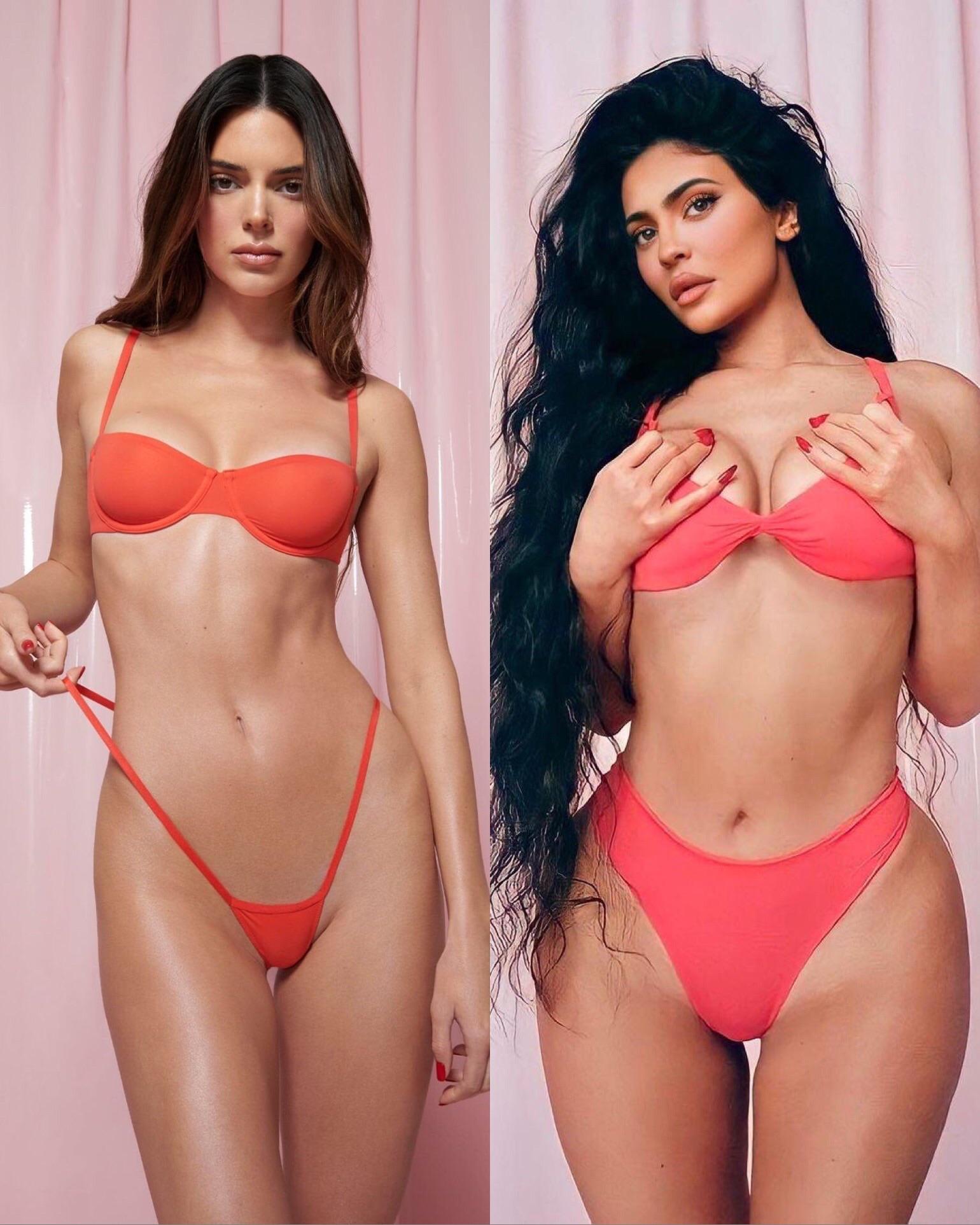 Kendall Jenner or Kylie Jenner in these skimpy outfits? | Scrolller