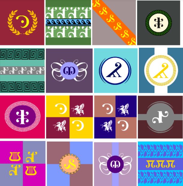 Kheionai flags | Scrolller