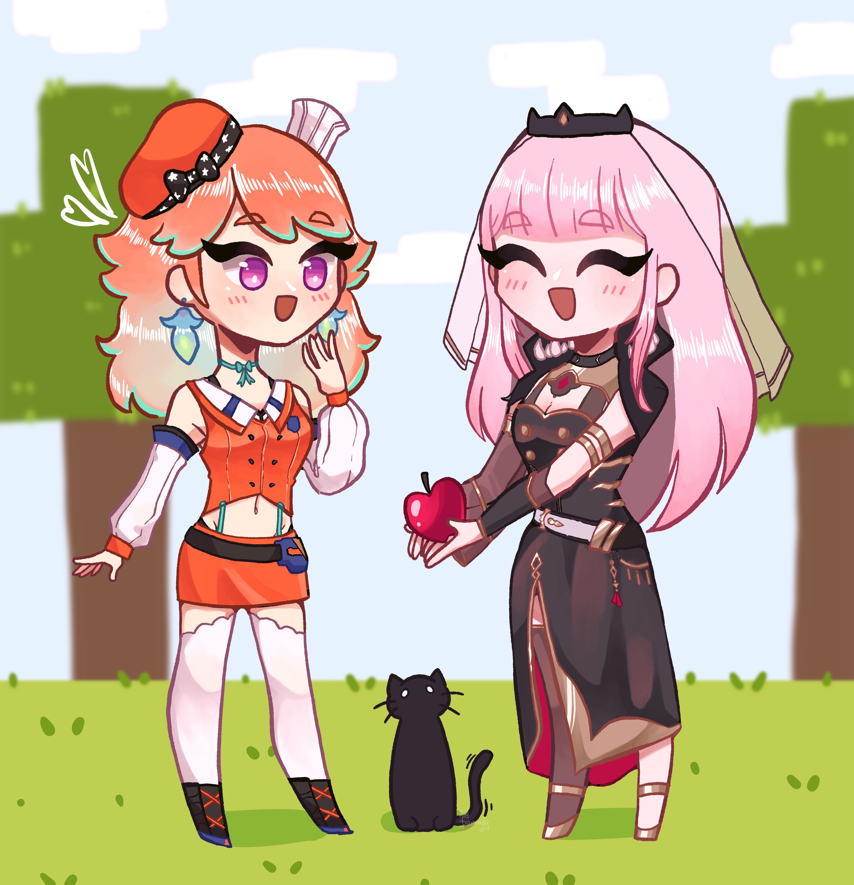 Kiara x Calliope | Scrolller