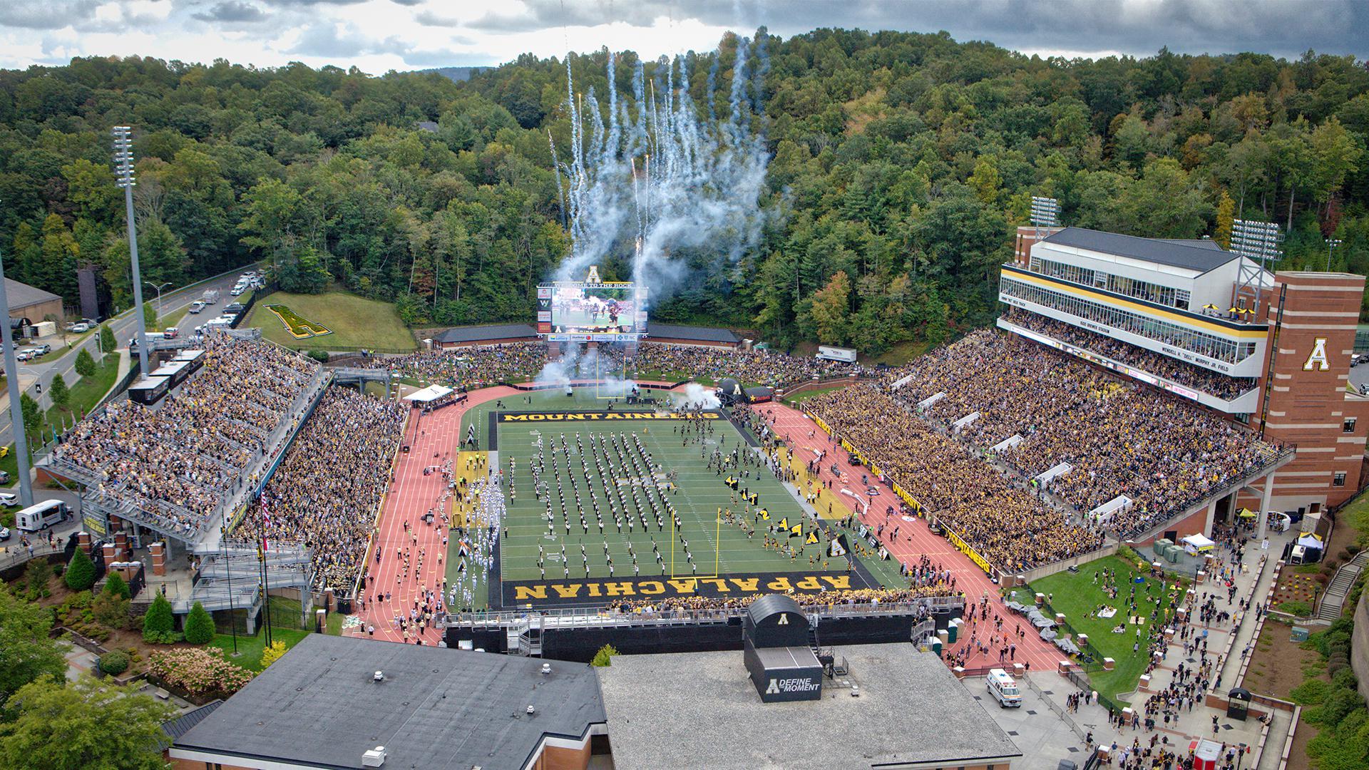 Kidd Brewer Stadium, Boone, NC USA (appalachian State Football stadium) | Scrolller