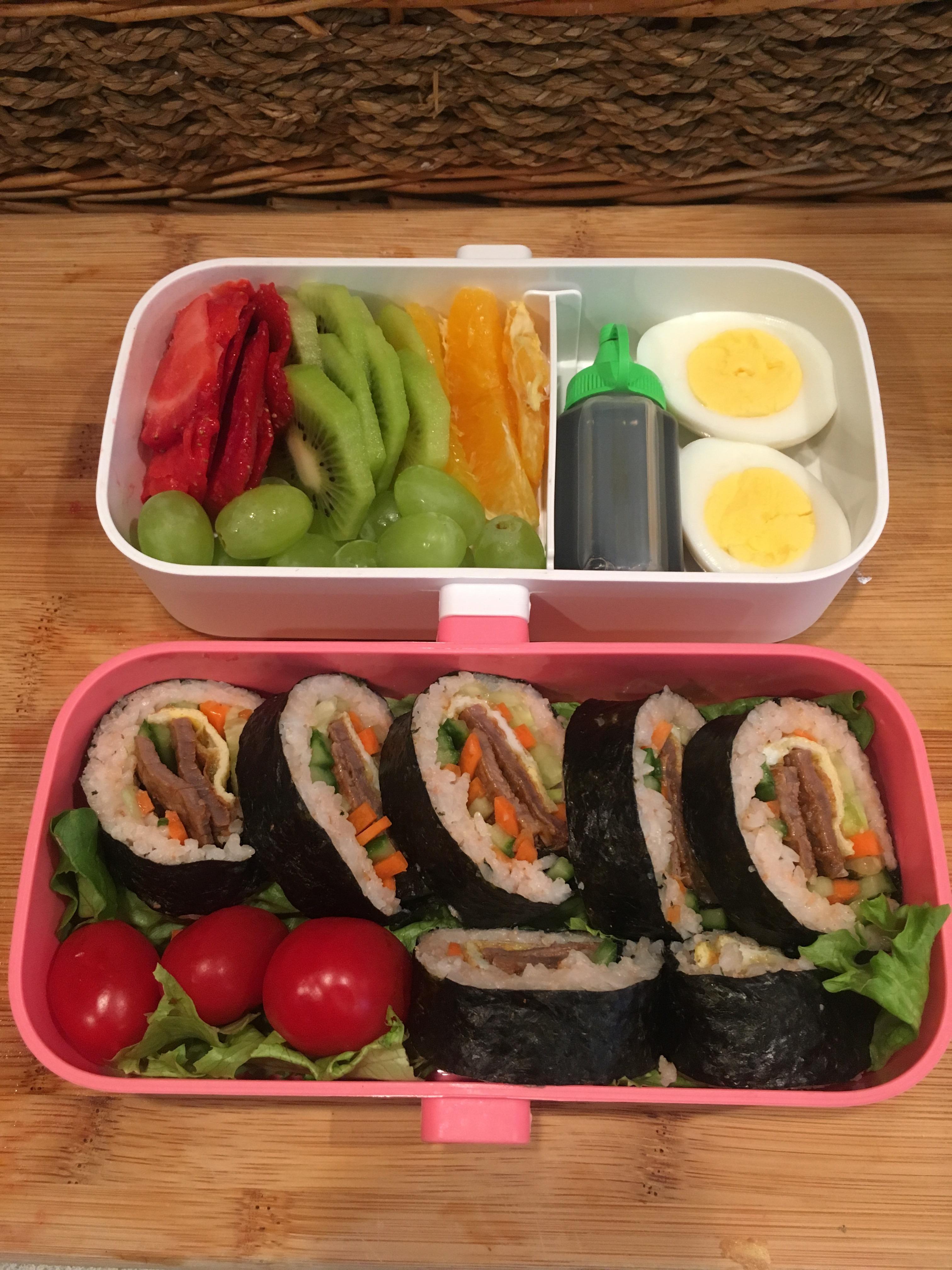 Kimbap bento! | Scrolller