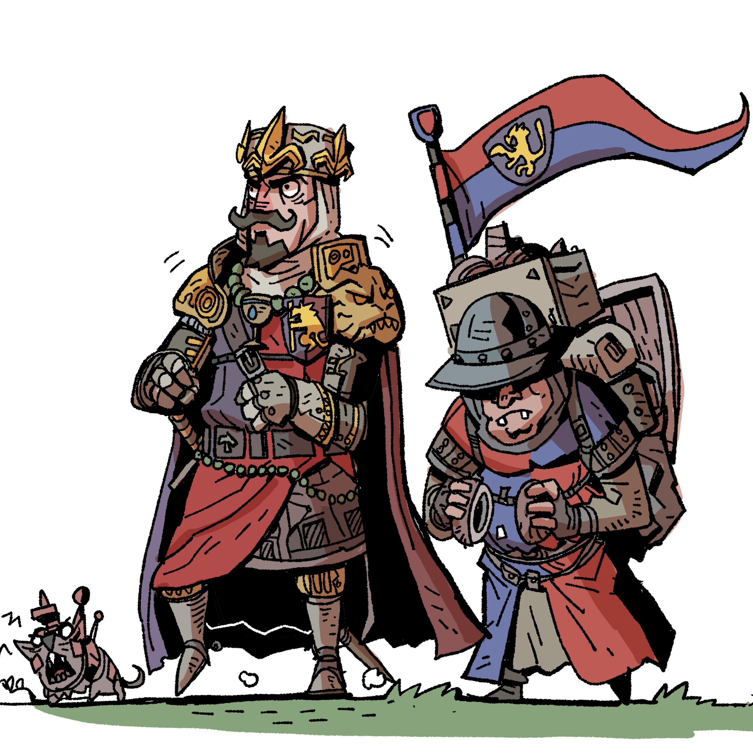 King Louen Leoncoeur and the Holy Grail | Scrolller