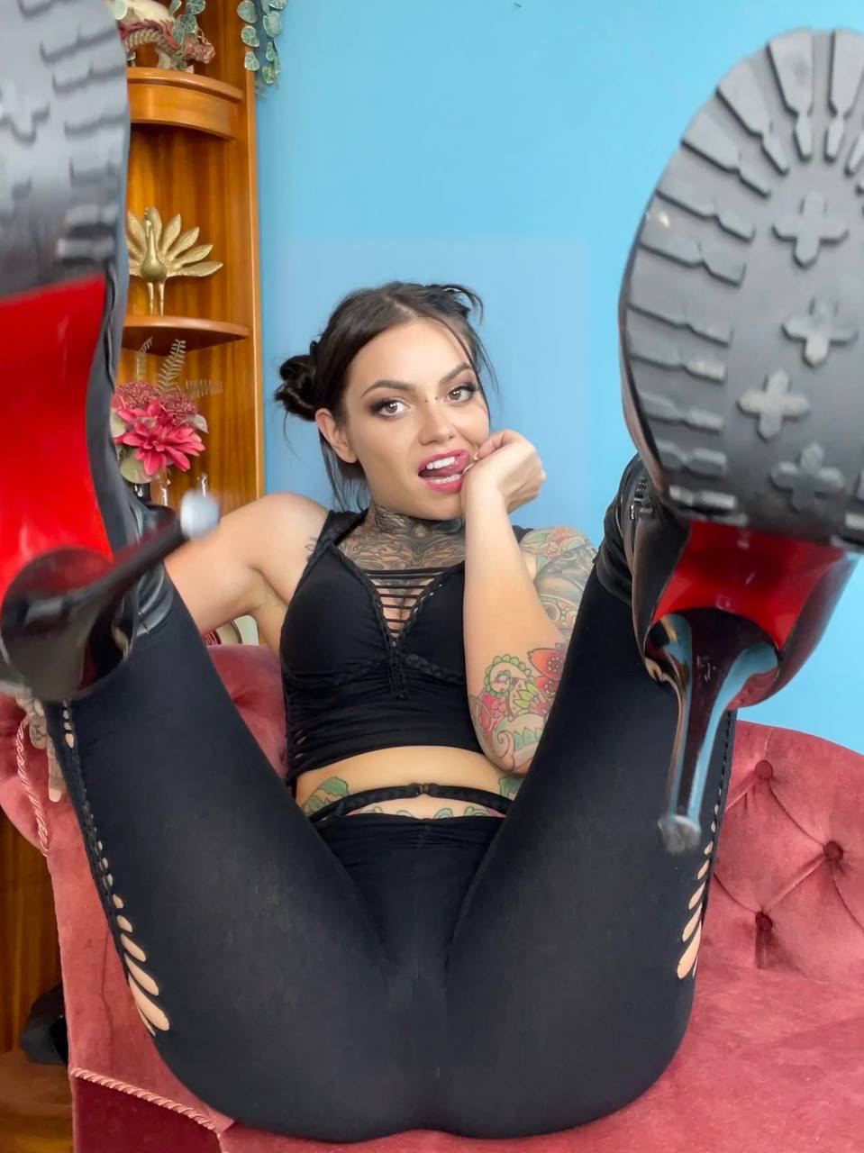 Kiss the sole. Be a good slave. | Scrolller