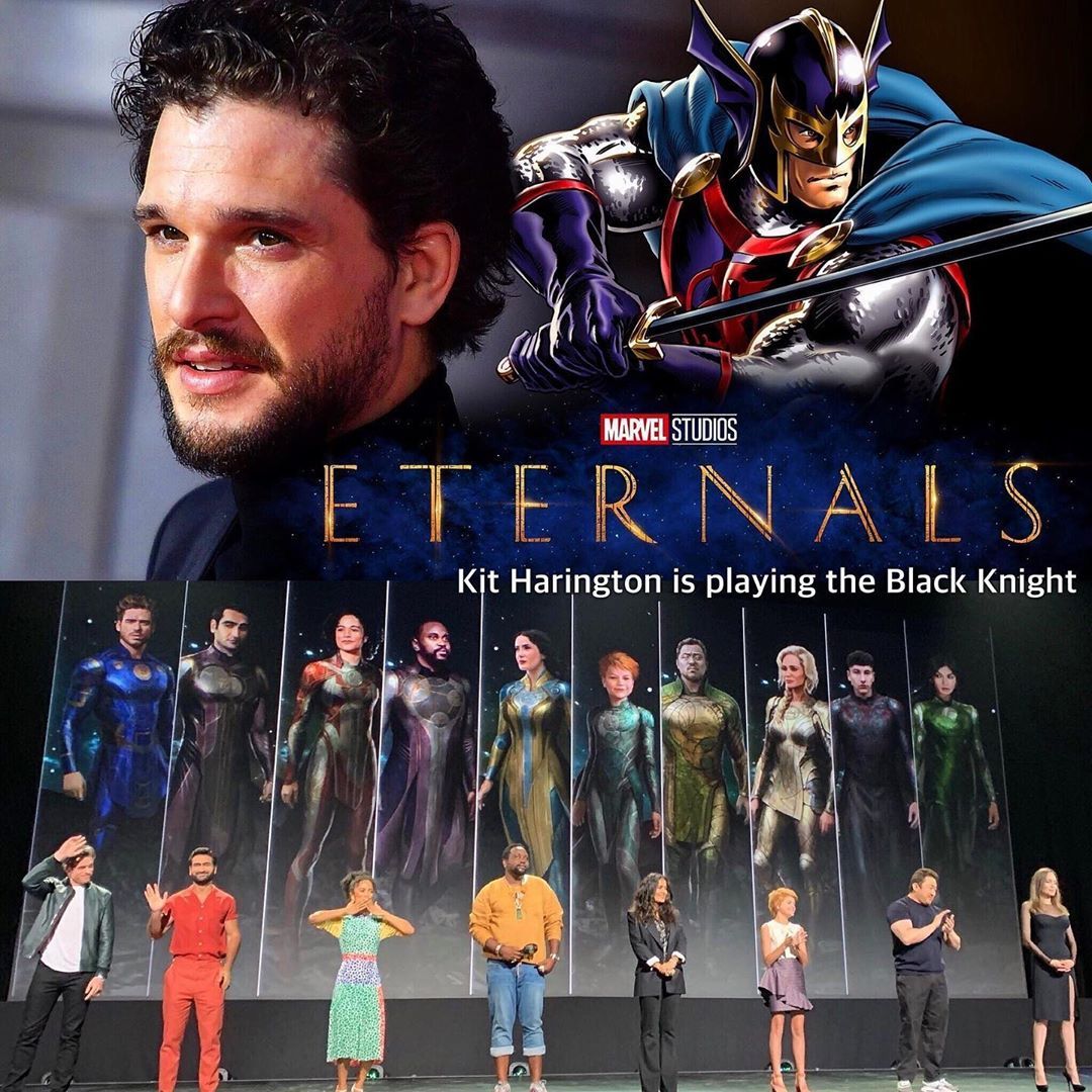 Kit Harington Join The Eternals As Black Kinght @the.movie.monkey | Scrolller
