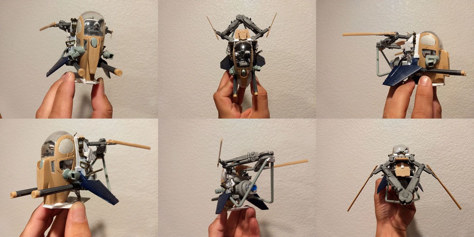 Kitbashed Ship Ready for Primer | Scrolller