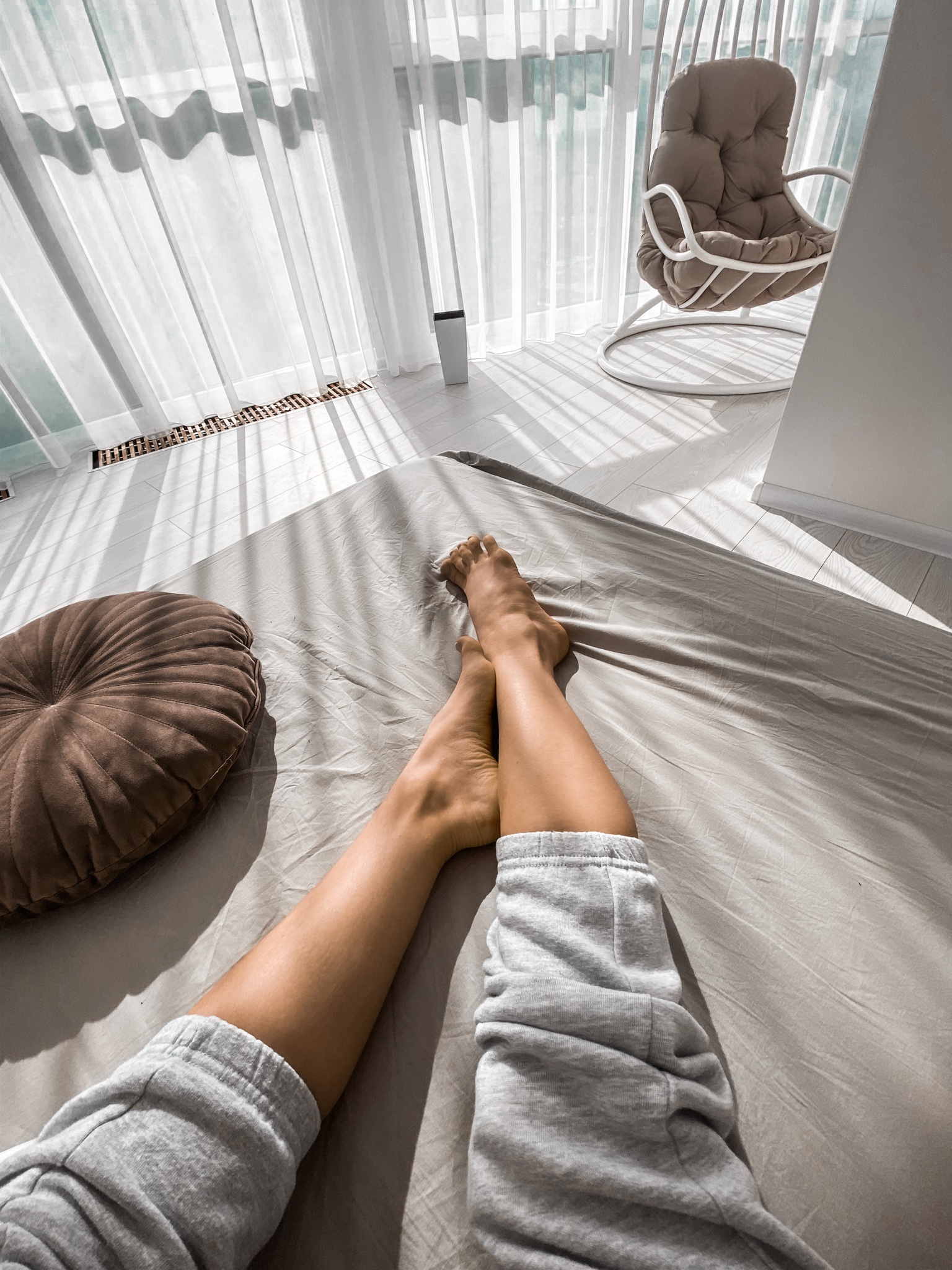 Kneel down and start licking my feet slave | Scrolller