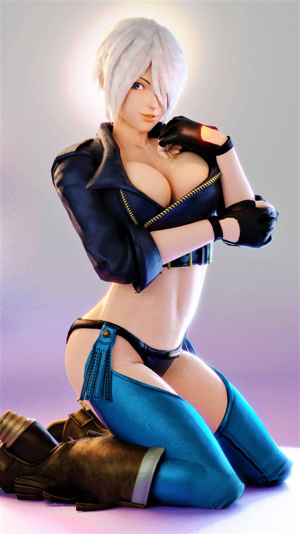 KOFXIV ANGEL - Blender render (AdeptusInfinitus) | Scrolller