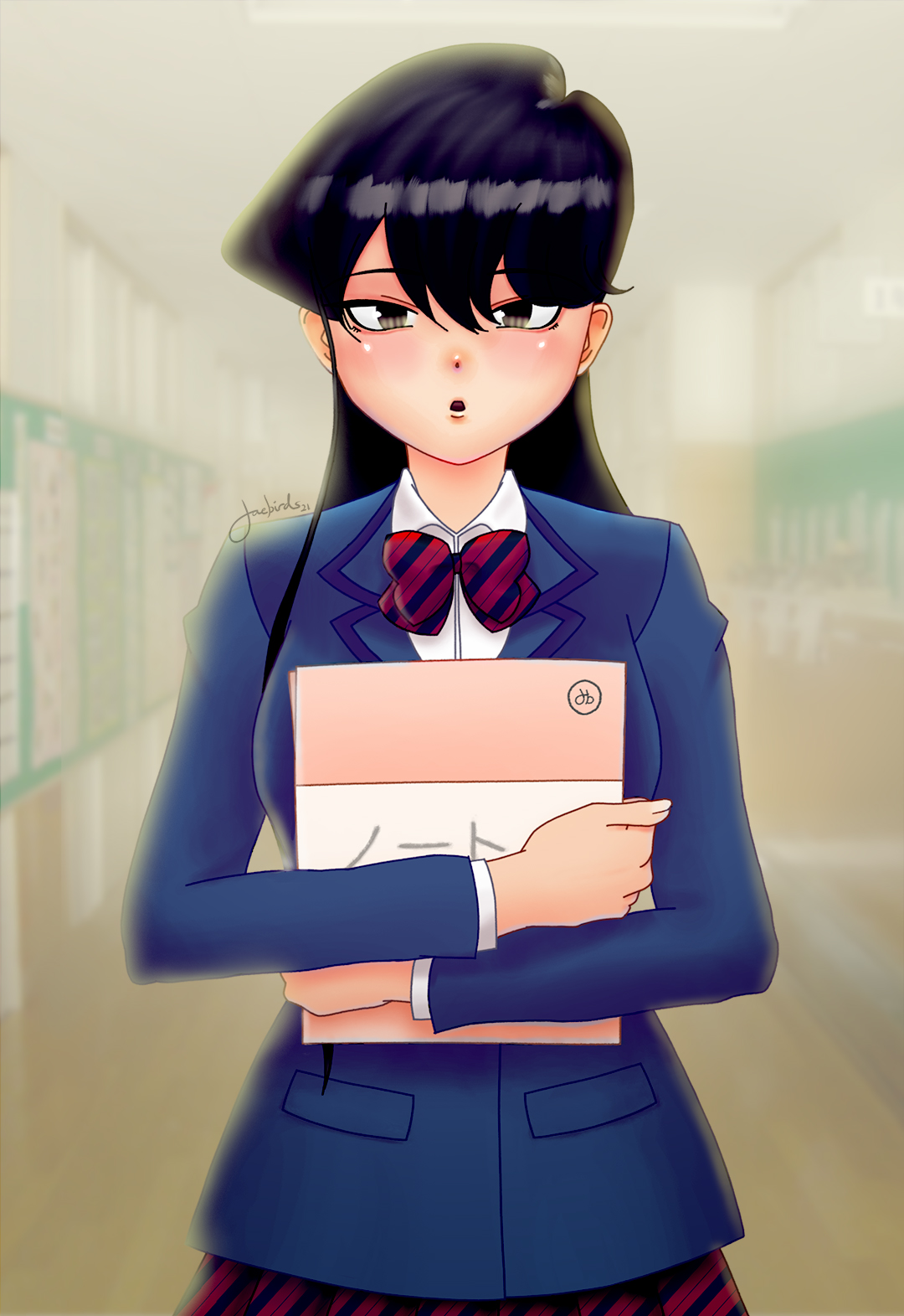 Komi san by me, @JaebirdsArts | Scrolller