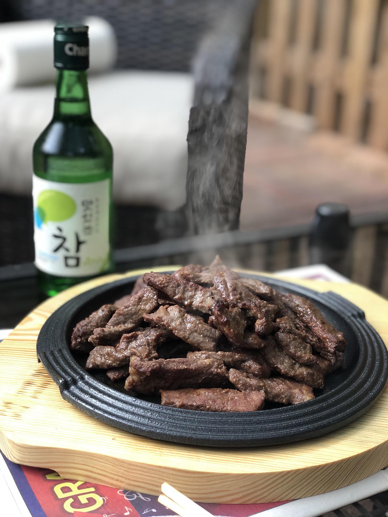 Korean BBQ and some ice cold soju 🤤 | Scrolller