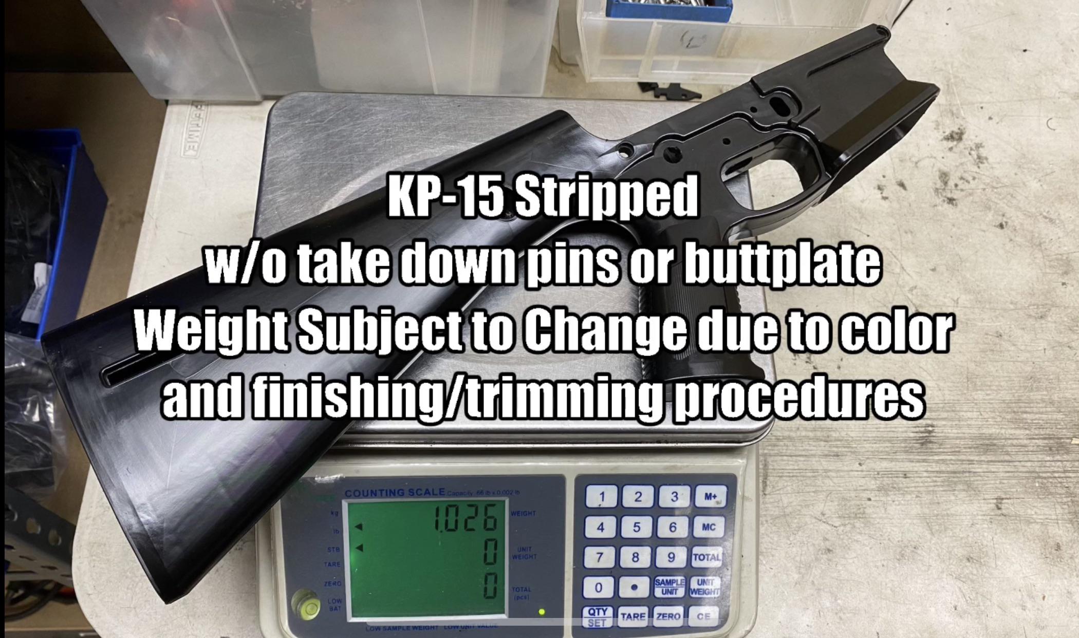 KP-15 Stripped Weight | Scrolller