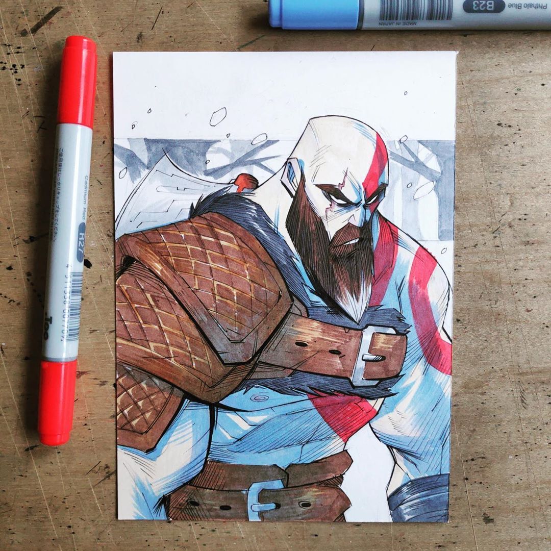 Kratos by Kevin Shah | Scrolller