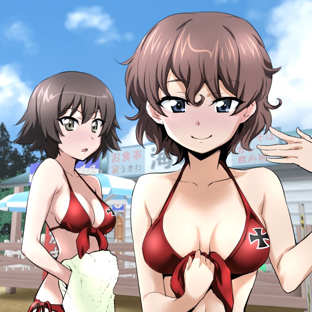 Kuromorimine must have standard issue bikinis | Scrolller
