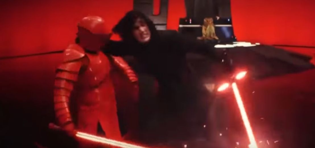 kylo ren taking a picture with his fans | Scrolller