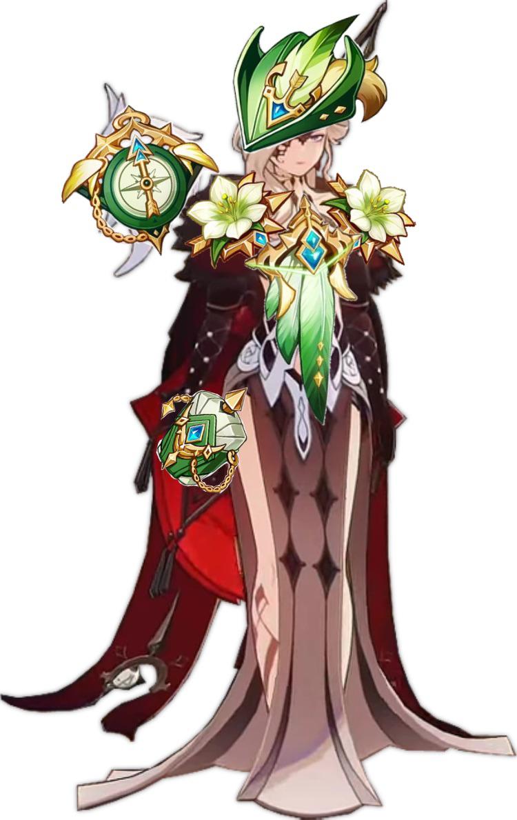 La Signora taking Venti's artifacts | Scrolller